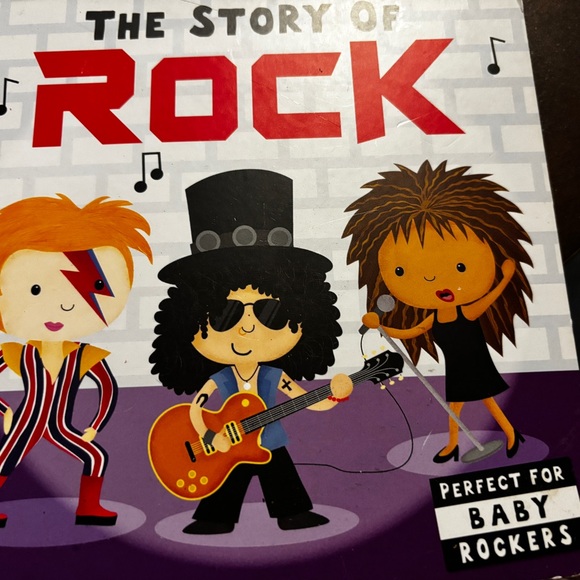 Toys | The Story Of Rock Kids Book | Poshmark